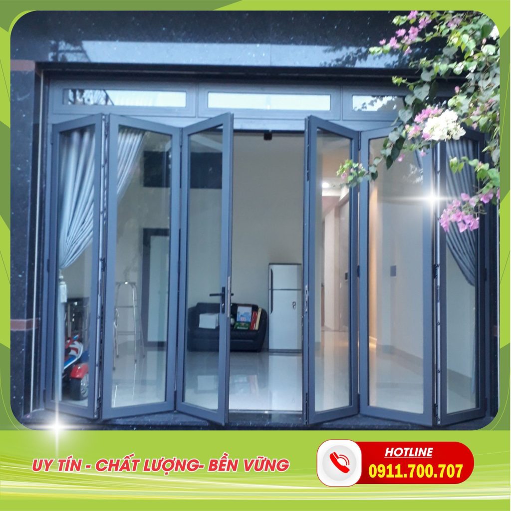 Cửa Nhôm Xing Fa 4 Cánh Mở Quay - Xing Fa Minh Phát Phan Rang